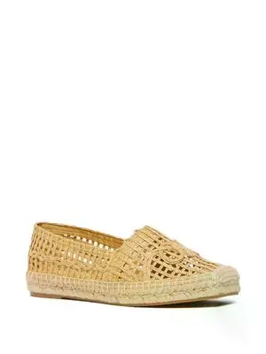 Max Mara Woven Espadrille Flats