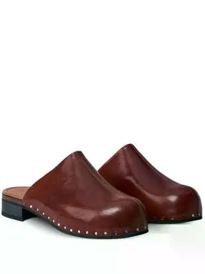 Our Legacy Leather Slippers
