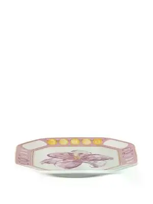 SWAROVSKI Floral-print Plate