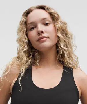 Lululemon Silkappeal Side-slit Tank Top - Black