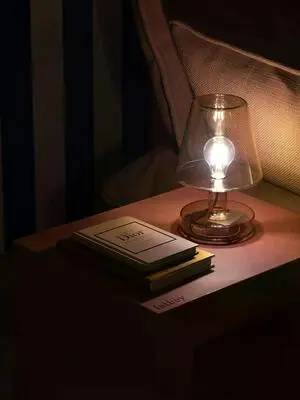 FATBOY Transparent-shade Table Lamp