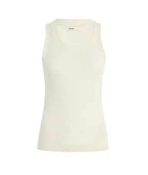 Khaite Isha Tank Top - Cream