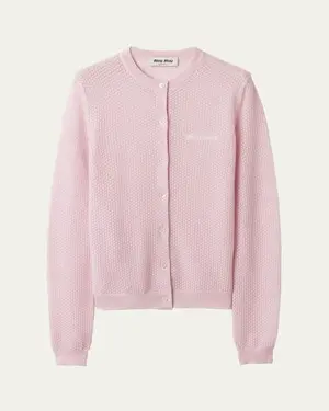 Miu Miu Crew Neck Knitwear For Women