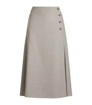 Ralph Lauren Button-Front Skirts