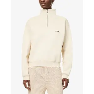 Jacquemus Le Camionneur High-neck Cotton Sweatshirt