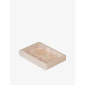 FERM LIVING Mist Resin Tray 15cm - Pearl
