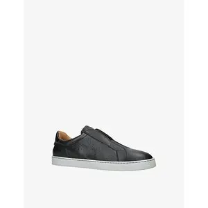 Magnanni Laceless Leather Low-top Trainers