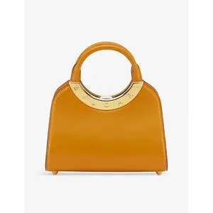 BVLGARI Roma Small Leather Top-handle Bag