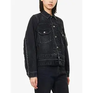 Sacai Contrast Shell Denim Jacket