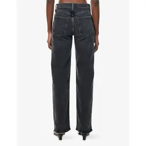AGOLDE Harper Straight-leg Stretch-denim Jeans - Radius