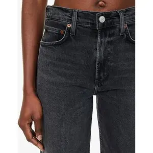 AGOLDE Harper Straight-leg Stretch-denim Jeans - Radius