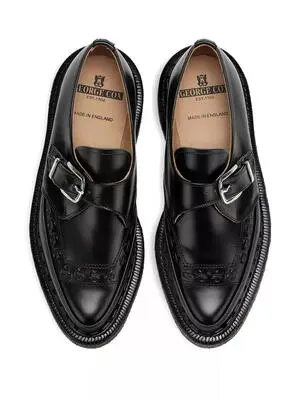 GEORGE COX Strummer Buckle-strap Monk Shoes