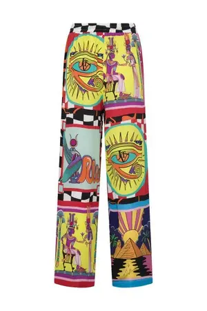 JE TE VEUX Egypt Print Pant