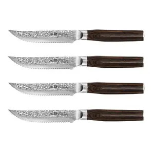 CUISINE::PRO® Damashiro Emperor® 4-piece Steak Knife - Silver