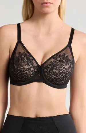 Chantelle Maris Full Coverage Underwire Bra - Black