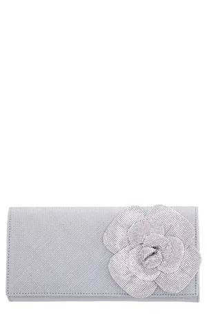 Nina Jollie Clutch - Dark Silver