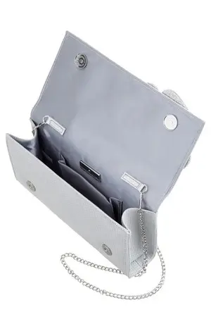 Nina Jollie Clutch - Dark Silver