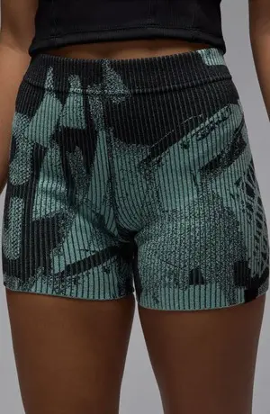 JORDAN Jacquard Knit Shorts - Mineral