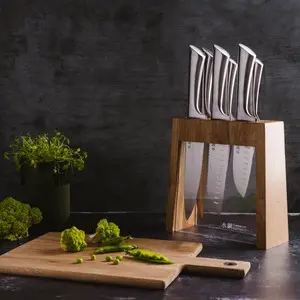 CUISINE::PRO Damashiro® Mizu 7-piece Knife Block