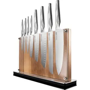 CUISINE::PRO® Id3® Ryu Knife Block 9 Piece - Silver