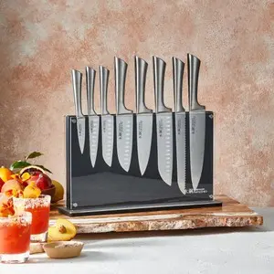 CUISINE::PRO® Damashiro® Nami 9-piece Knife Block