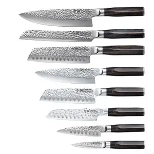 CUISINE::PRO Damashiro Emperor® 9-piece Hisa Knife Block