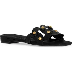 Rebecca Minkoff Chain Slide Sandal - Black