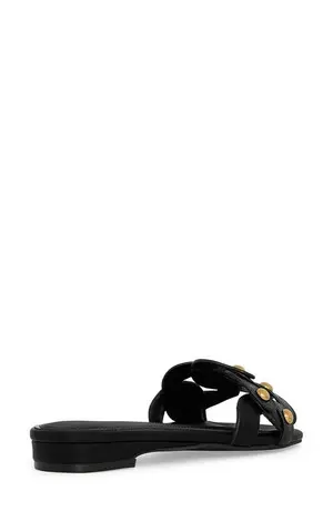 Rebecca Minkoff Chain Slide Sandal - Black