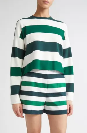 Max Mara Jesone Stripe Milano Knit Sweater