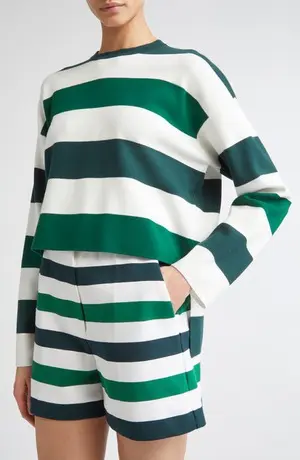 Max Mara Jesone Stripe Milano Knit Sweater
