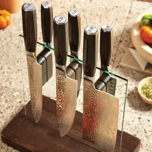 CUISINE::PRO Damashiro Emperor® 7-piece Hikari Knife Block
