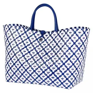 HANDED BY Motif Recycled Plastic Shopper Navy