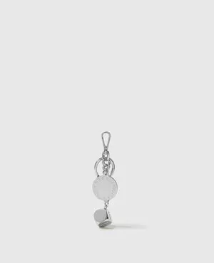 Stella McCartney Dice Charm Keychain - Silver