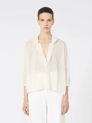 Max Mara Loose Cotton And Viscose Jumper