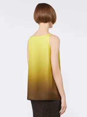 Max Mara Ombré Silk Lingerie Top