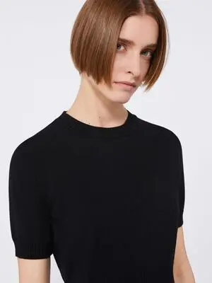Max Mara Boxy Short Sleeve Sweater