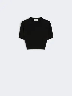 Max Mara Boxy Short Sleeve Sweater