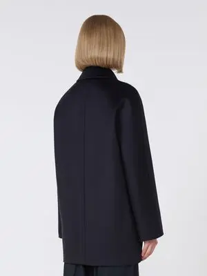 Max Mara Double-breasted Wool Pea Coat