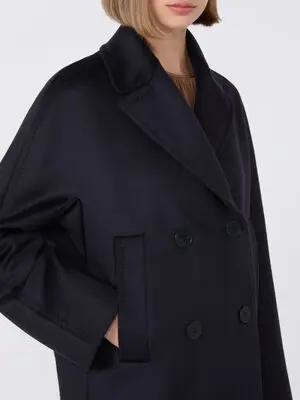 Max Mara Double-breasted Wool Pea Coat