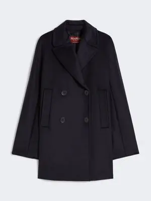 Max Mara Double-breasted Wool Pea Coat