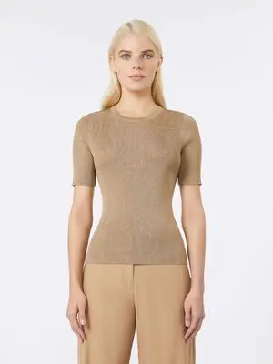 Max Mara Slim-fit Lurex Sweater
