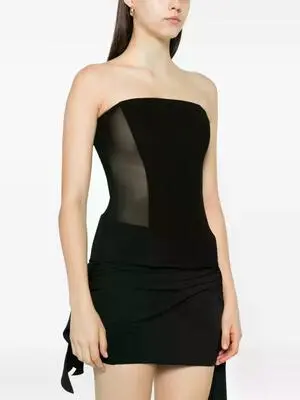 Alex Perry Strapless Mesh Corset
