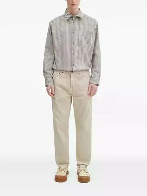 A.p.c. Malo Striped Long-sleeve Shirt
