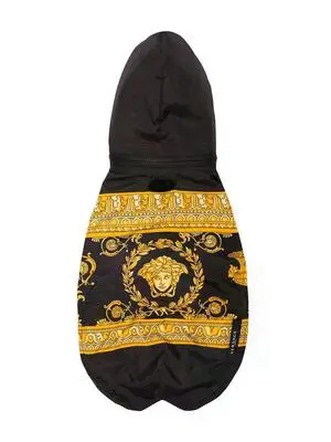 Versace Medusa Print Dog Rain Coat