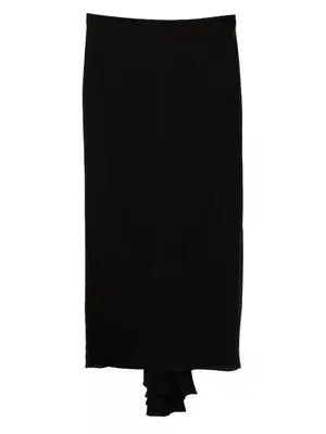 TOM FORD Ruffled Silk Skirt