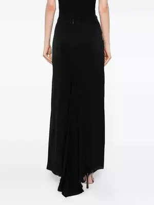 TOM FORD Ruffled Silk Skirt