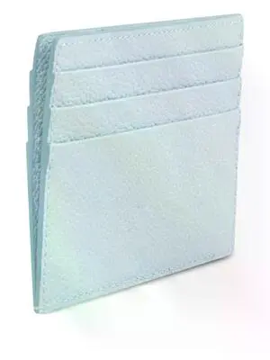 Thom Browne Rwb-stripe Cardholder - Blue