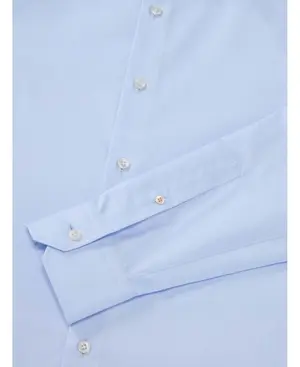 Robert Talbott Reynolds Twill Contemporary Fit Shirt - Light Blue