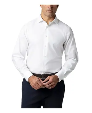 Robert Talbott Reynolds Twill Contemporary Fit Shirt - White