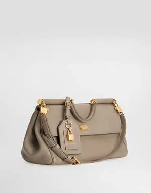 Dolce & Gabbana My Sicily Medium Handbag - Beige